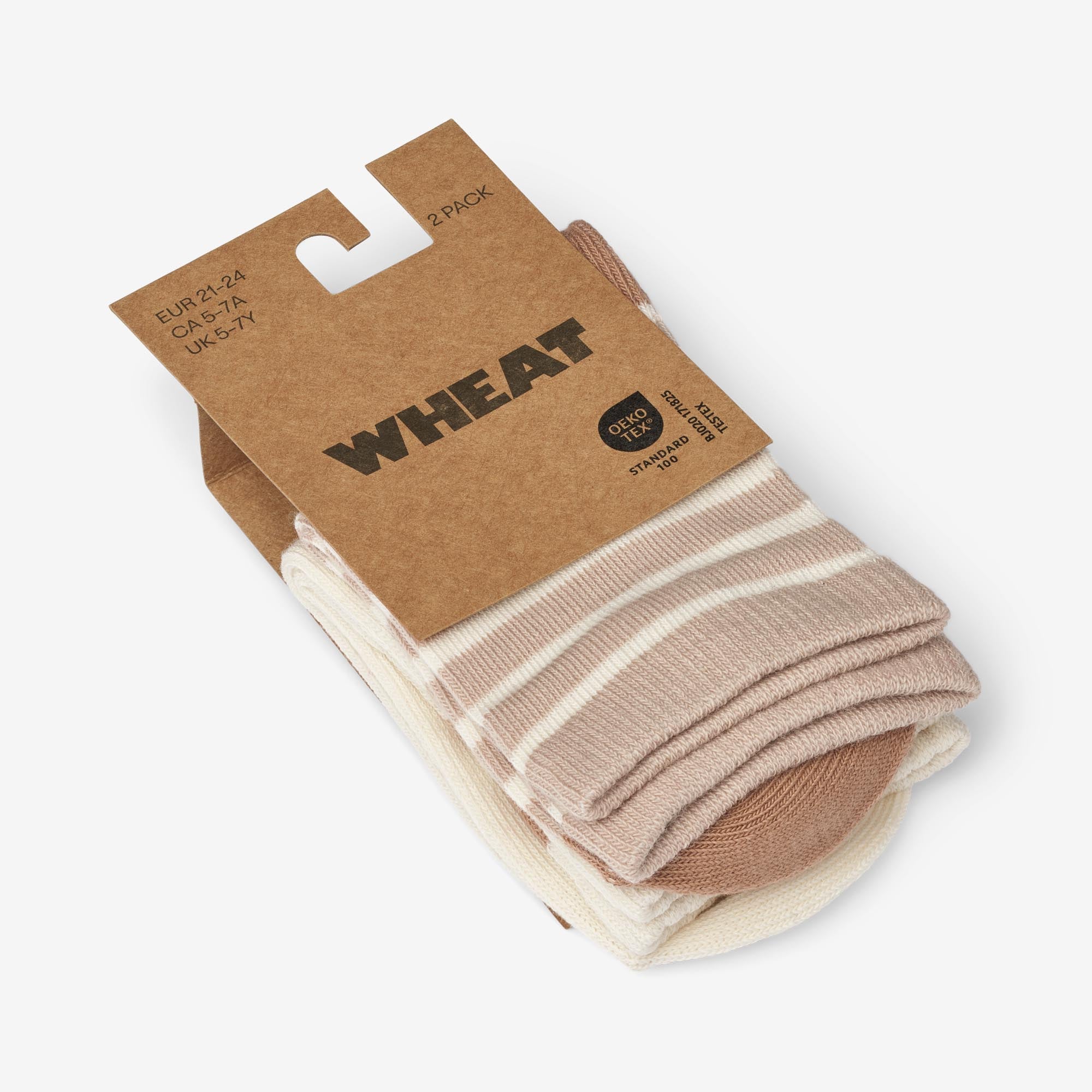 2 Paar Jamie-Socken - sand – Wheat.de