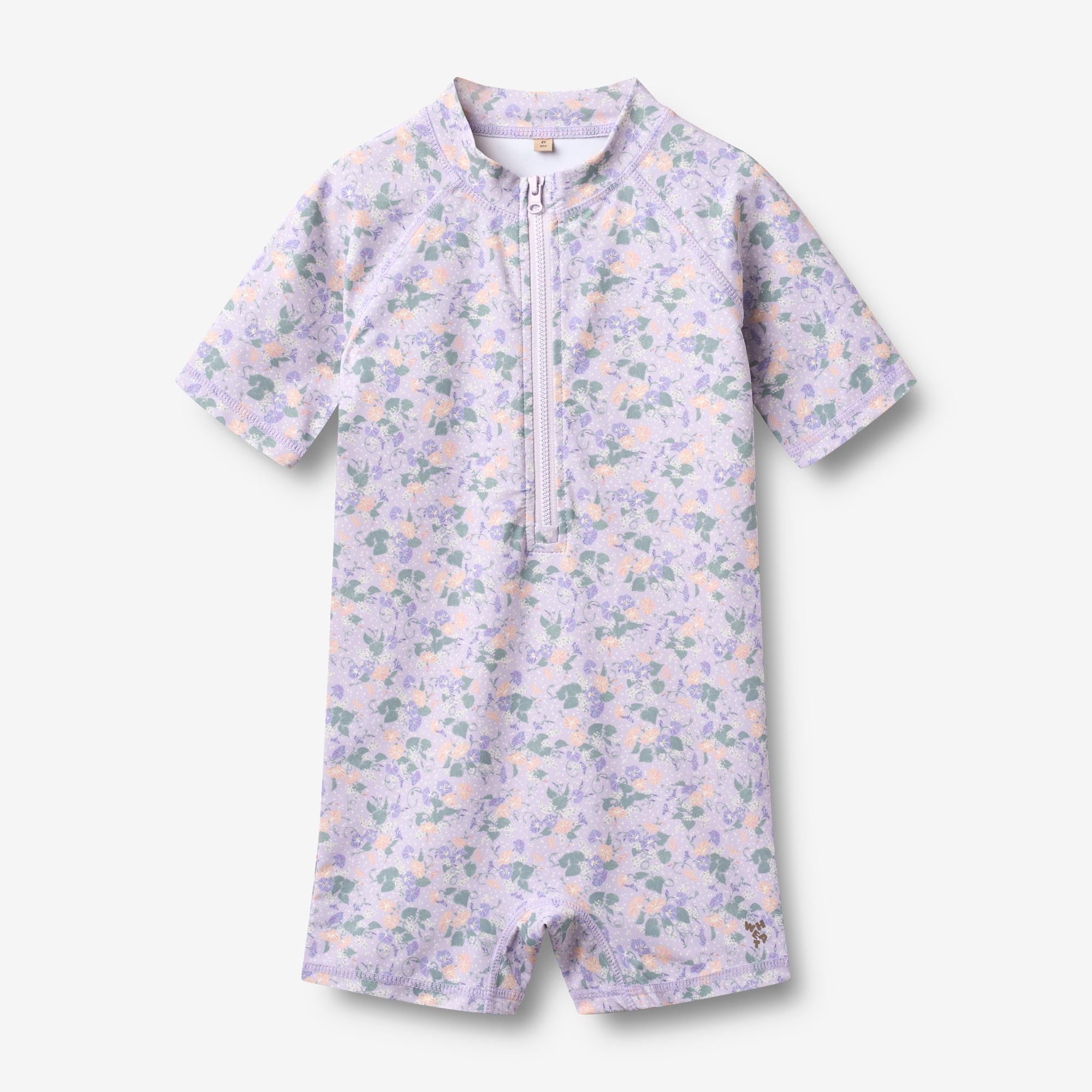Badeanzug S/S Cas - purple light petunias – Wheat.de