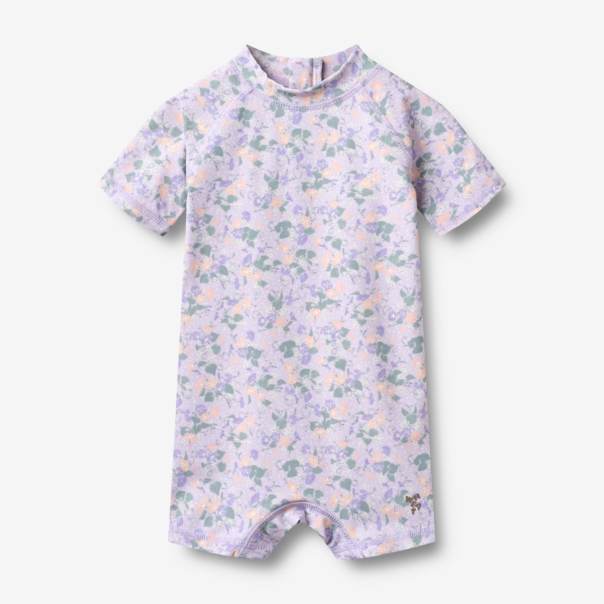 Badeanzug S/S Cas - purple light petunias – Wheat.de